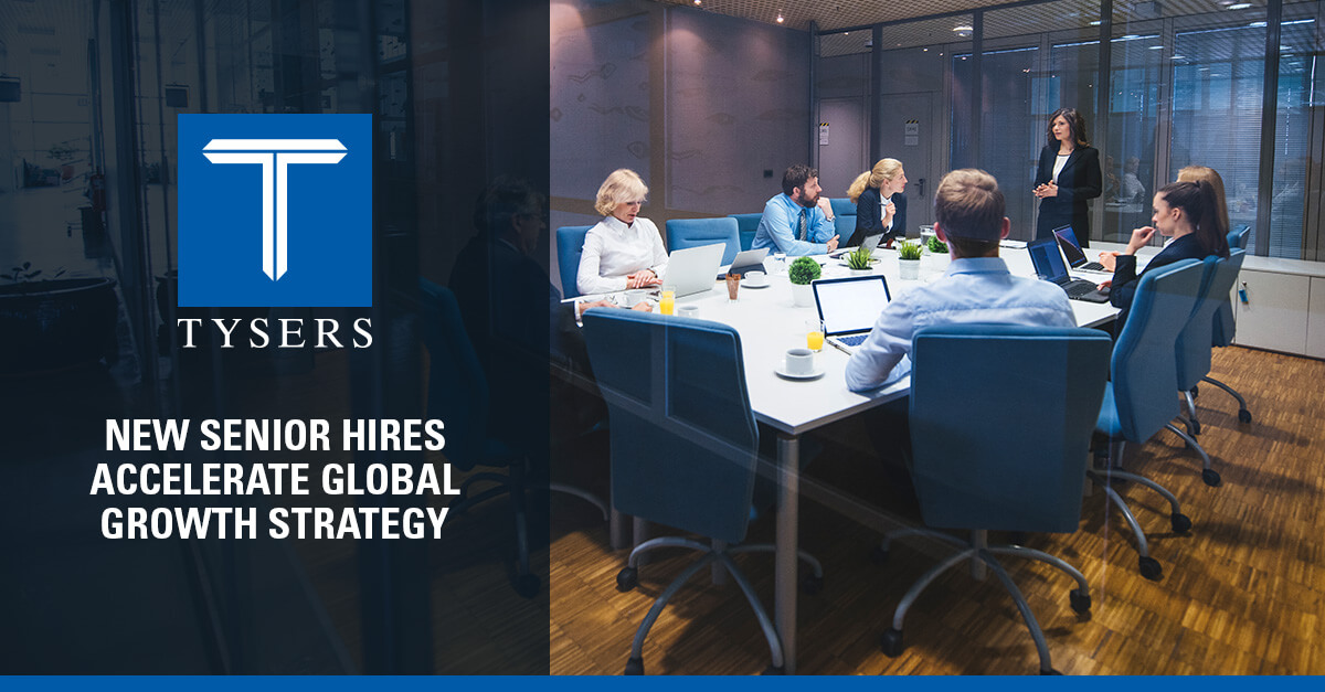 Tysers accelerates its global growth strategy with senior hires across ...